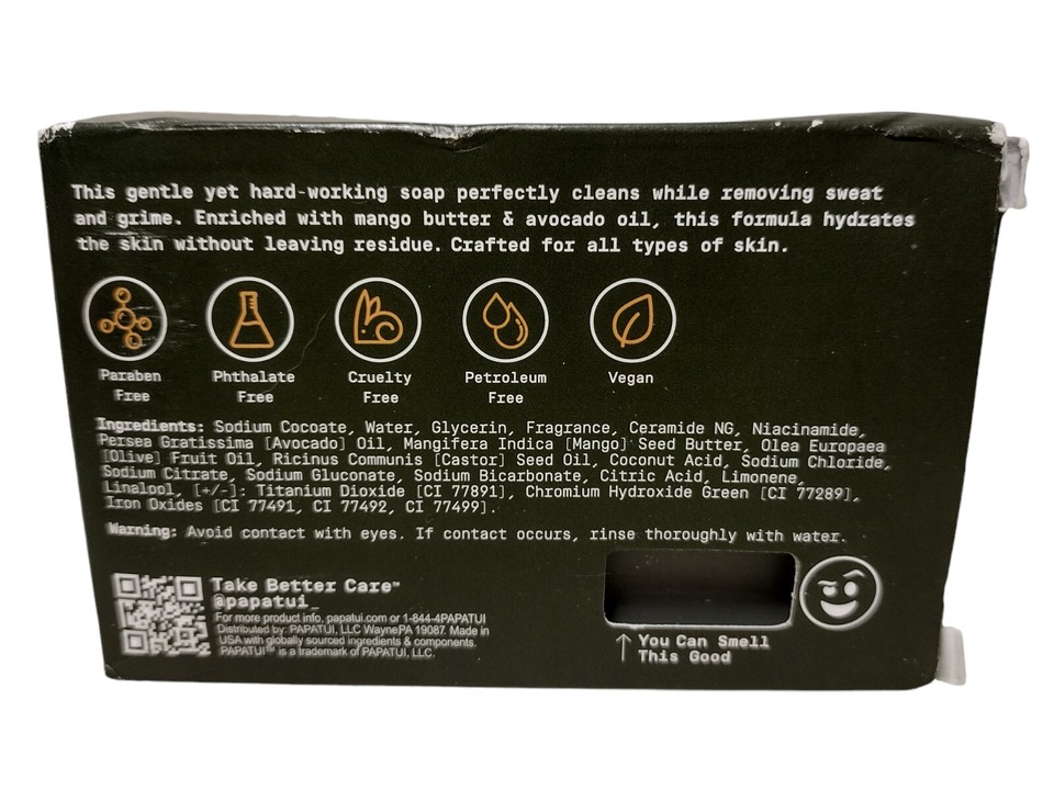 Men's PAPATUI Enriching Bar Soap SANDALWOOD SUEDE 7 oz Dwayne "The Rock ...