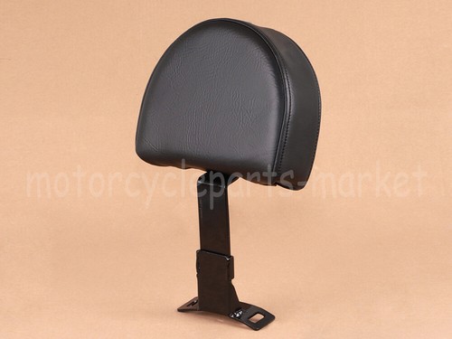 Adjustable Driver Rider Backrest PU Leather For Harley Ultra Classic ...