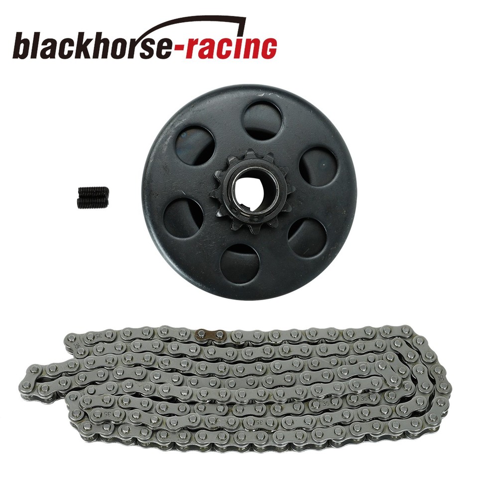 212CC ENGINE CENTRIFUGAL CLUTCH 3/4" BORE 12 TOOTH+ 35 CHAIN KIT FOR GO ...