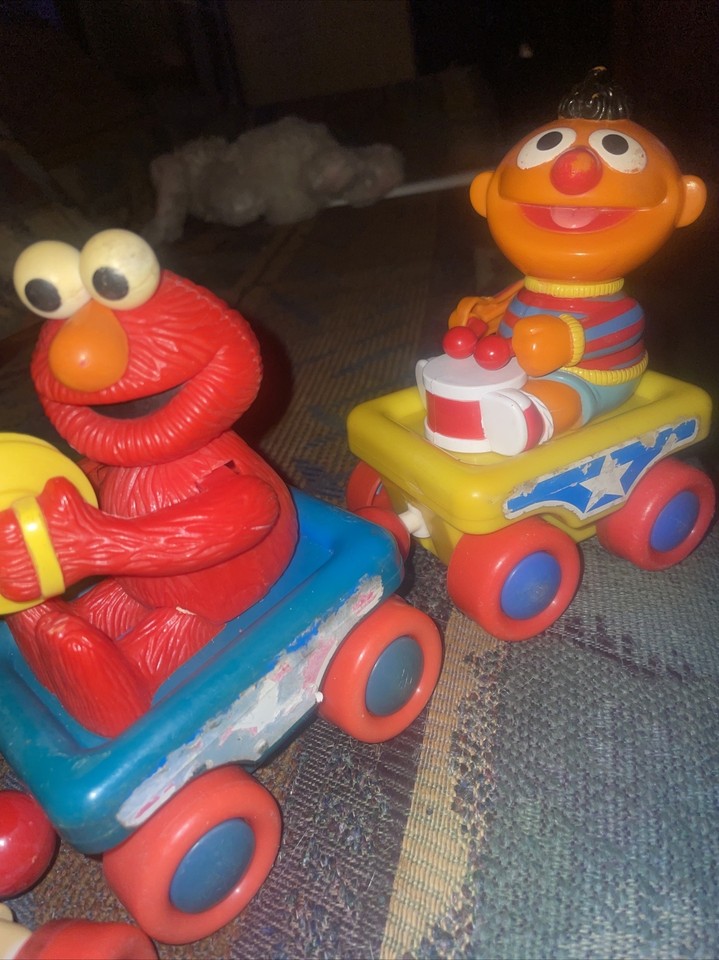 Sesame Street Train Elmo Big Bird Ernie | eBay