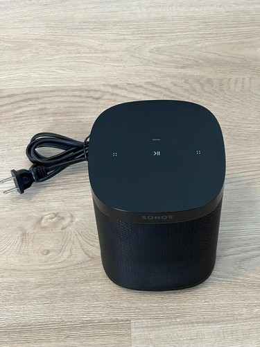 Sonos One SL Model S22 Black Speaker, Works Perfectly | eBay