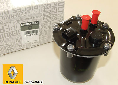 FILTRO CARBURANTE GASOLIO ORIGINALE RENAULT CAPTUR 1.5 dCi DAL 2013 IN ...