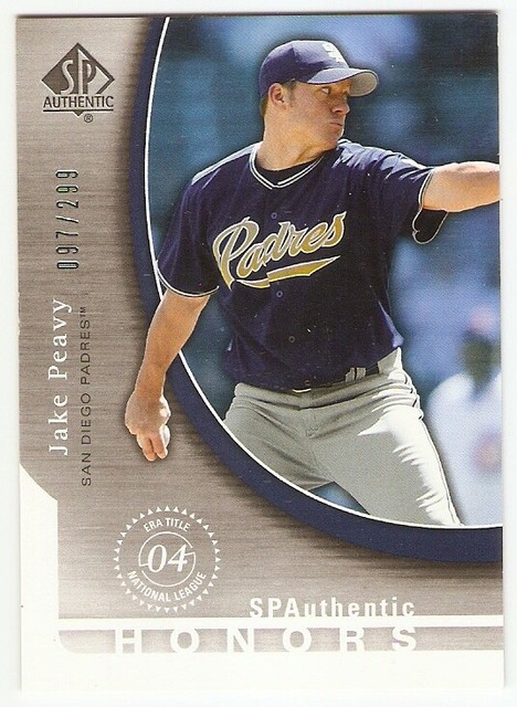2005 Upper Deck - Signature Sensations #JP Jake Peavy /15 (AU) for sale ...