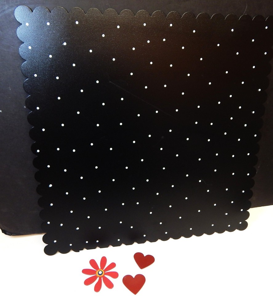 DEMDACO Embellish Your Story by ROEDA Black Magnetic Memo Board w 3 ...