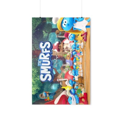 The Smurfs Poster | eBay