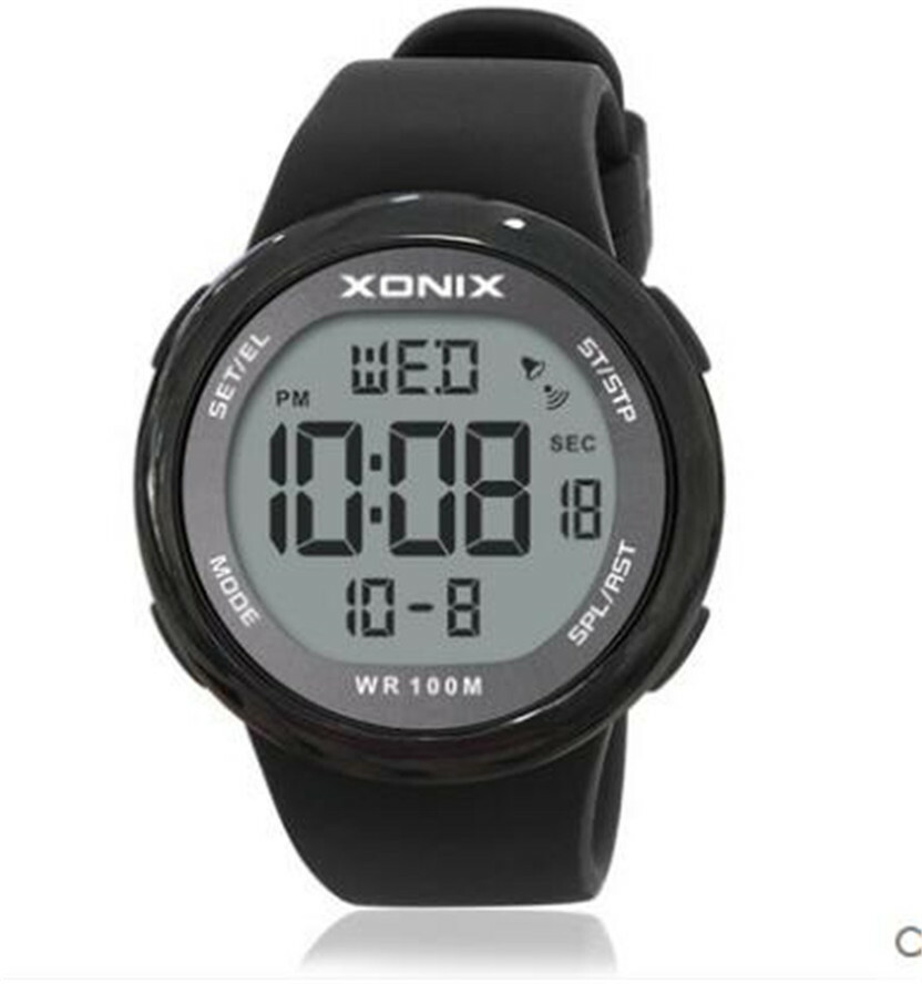 Xonix Men Digital Sports Watch WR100M Swim Diver Boys Outdoor ...