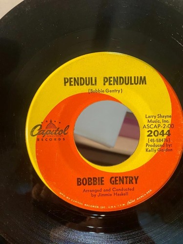7" 45 RPM BOBBIE GENTRY OKOLONA RIVER BOTTOM BAND / PENDULI PENDULUM ...