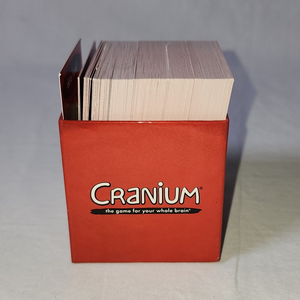 Cranium Board Game Data Head Cards ONLY 2002 Replacement Part VTG ...