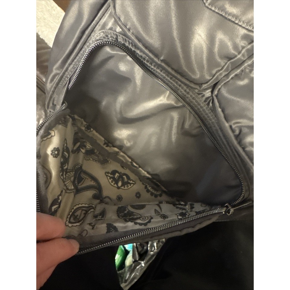 Lug Via 2 Convertible Backpack/ Tote/Crossbody/Carry On Luggage Gray | eBay