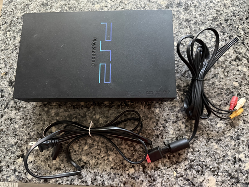Sony PlayStation 2 PS2 Fat Console Bundle Fully Tested Model SCPH-50001 ...