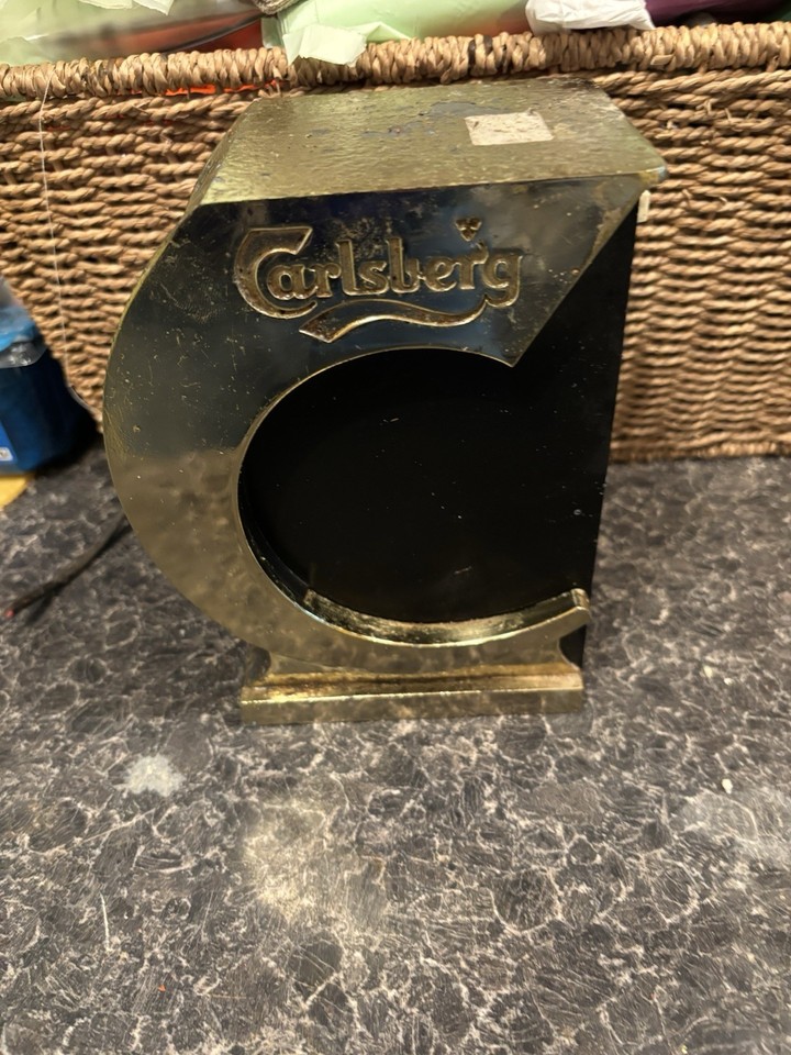 Vintage Carlsberg Lager Beer Font Pump Light. Late 80s Early 90s | eBay UK