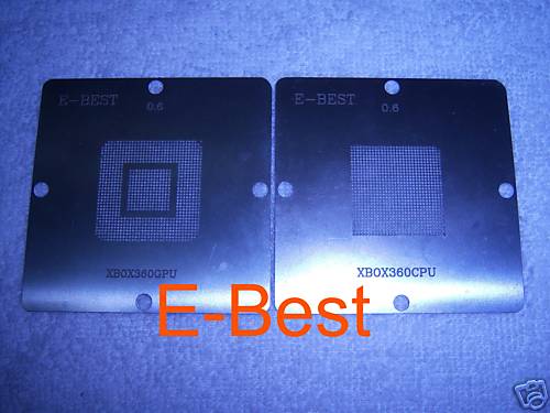 80X80 XBOX360 XBOX GPU CPU BGA Reball Stencil Template | eBay
