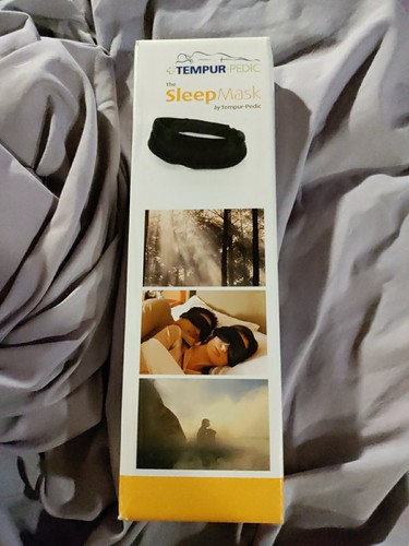 🔥Tempur-Pedic Sleep Mask Eye Cover Travel Nightime Eye Shield New! Dark ...