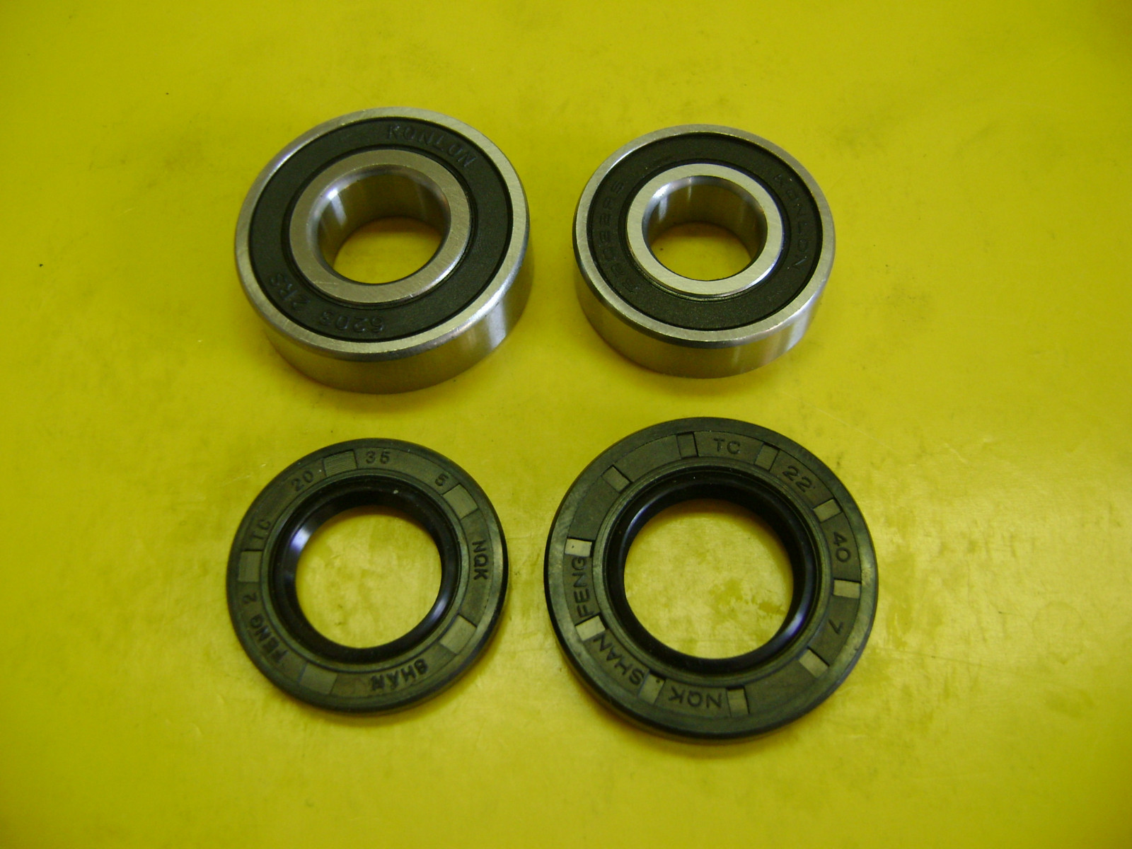 SUZUKI QUADMASTER 50 QUADSPORT 50 Z50 80 Z90 FRONT WHEEL BEARING KIT ...