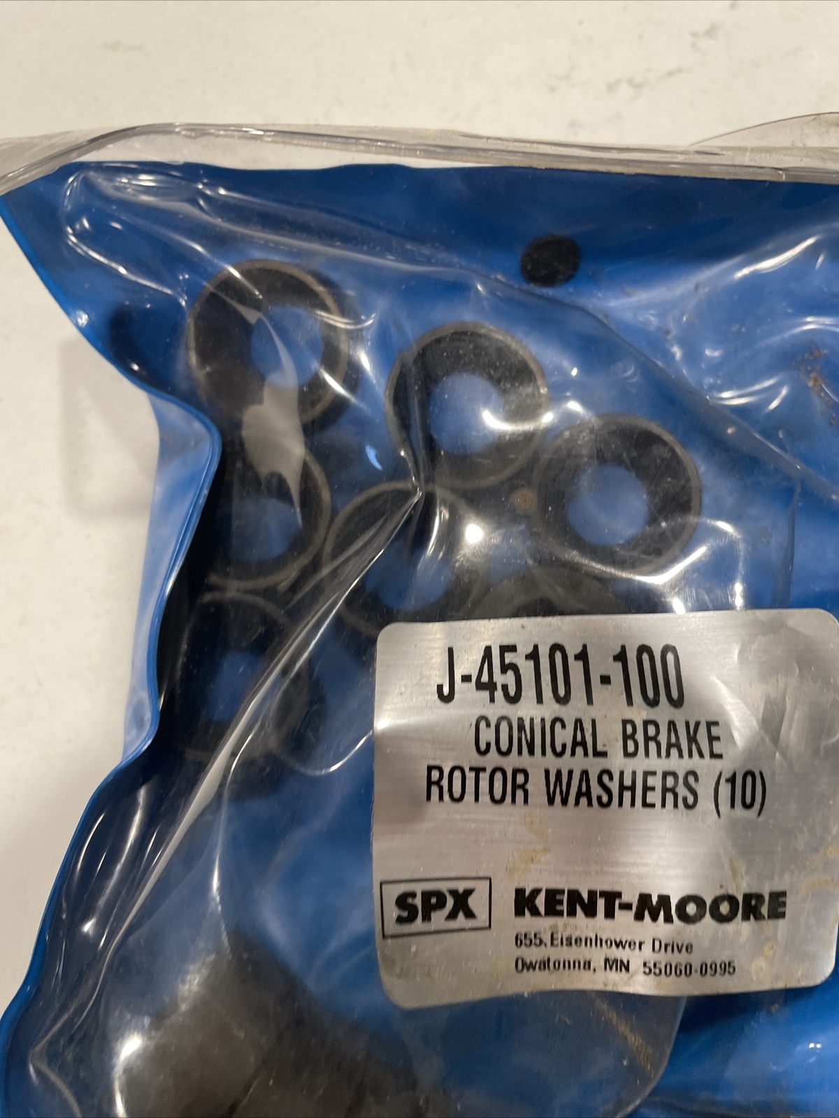 Kent Moore J-45101-100 Conical Brake Rotor Washers Set of 10 for sale ...