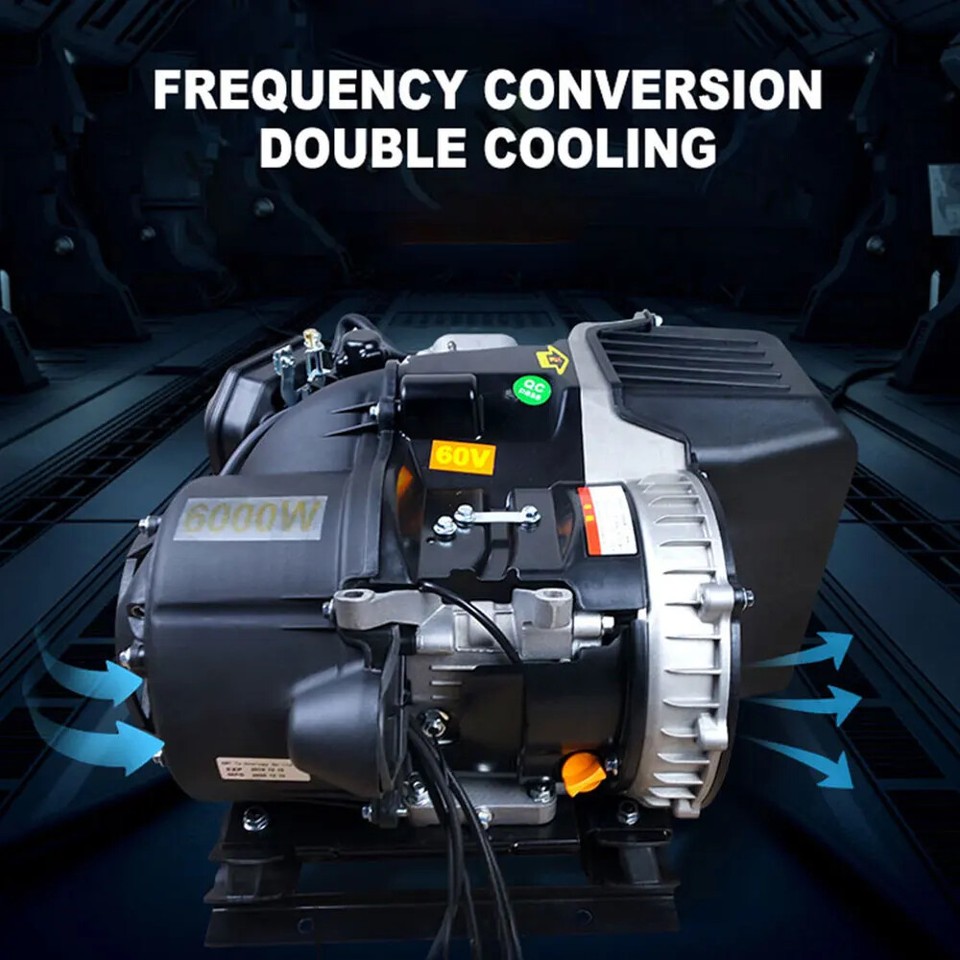 6kw 5kw Double Cooling Electric Vehicle Range Extender 48V 60V 72V ...