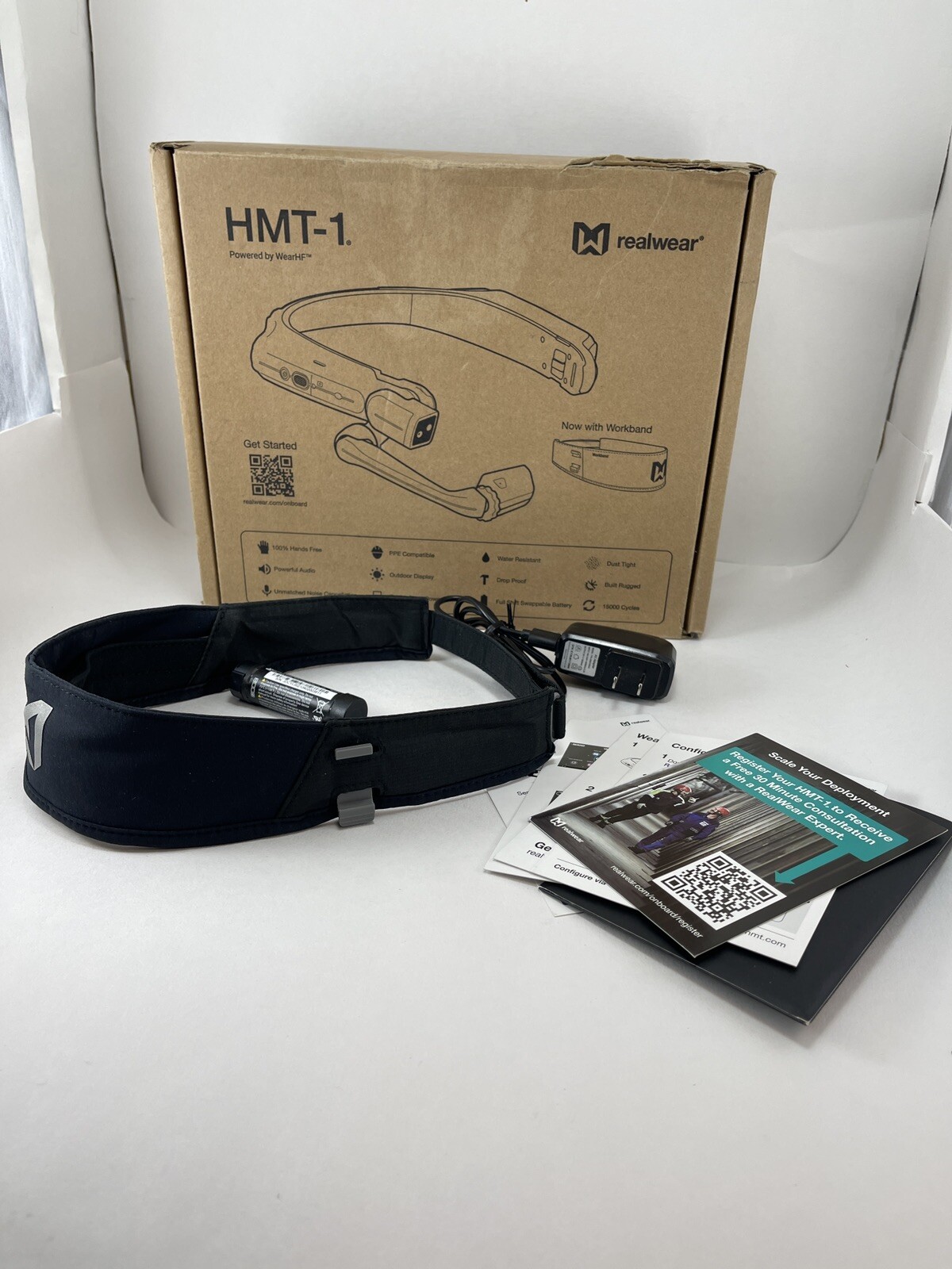 RealWear HMT-1 T1100G Wearable Tablet Computer Headset. In Excellent ...