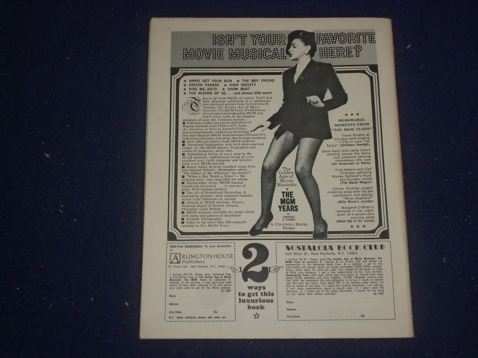 1975 JANUARY SILVER SCREEN MAGAZINE - ELVIS PRESLEY - PHOTOS & STORIES ...