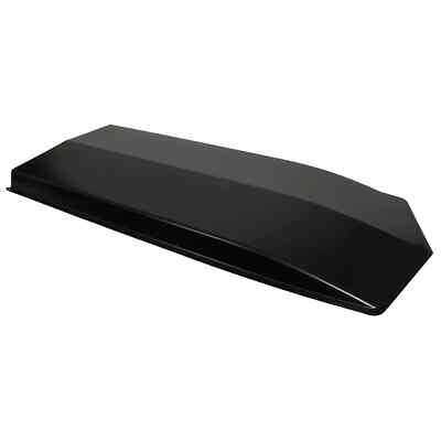 UNIVERSAL COWL INDUCTION BLACK STEEL HOOD SCOOP 55x24x2 MUSCLECAR ...
