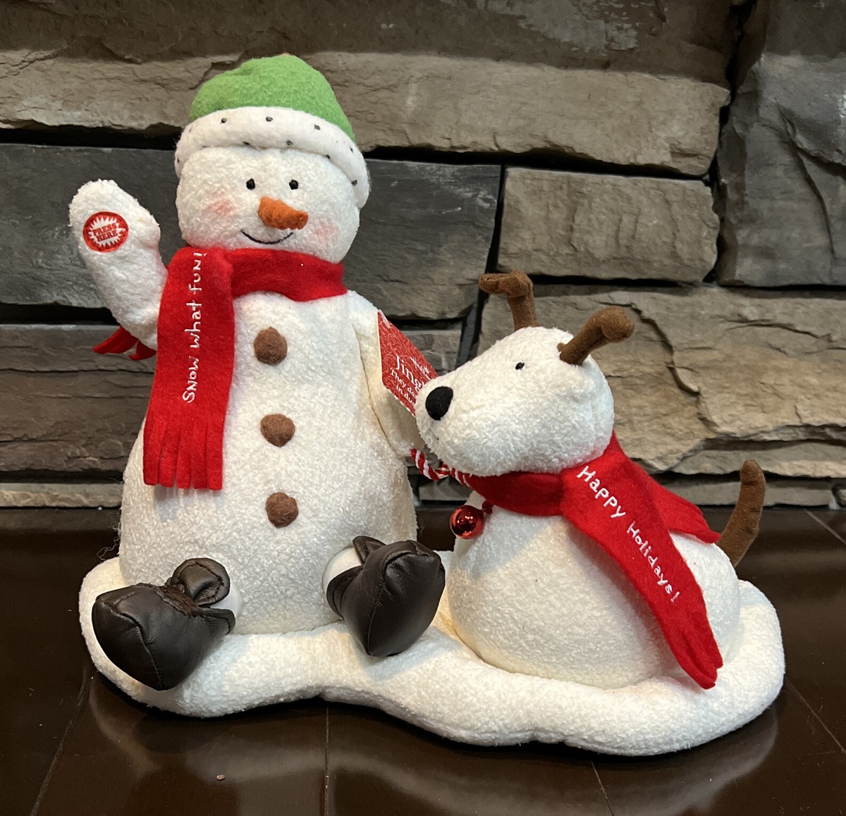 2004 Hallmark Singing Snowman Hallmark Animated Jingle Pals Singing