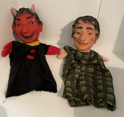 Lot of Vintage Hand Puppets “2” German | eBay