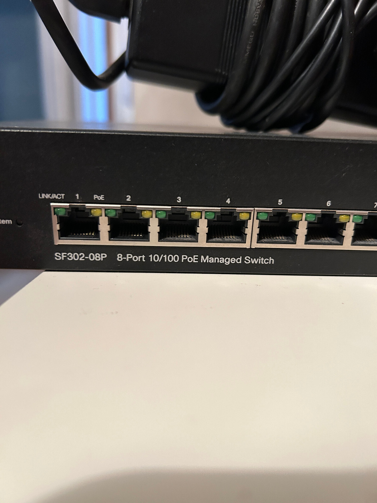 Cisco SF302-08P with Power Adaptor - Cisco 8-Port PoE Switch | eBay