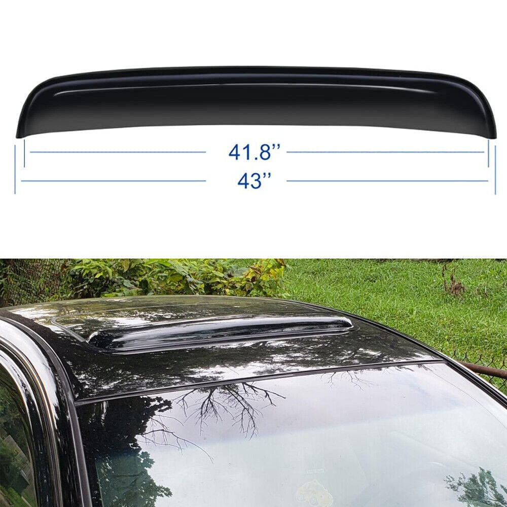 43" Sunroof Visor Top Window Moonroof Rain Guard Sun Shield Vent Wind ...
