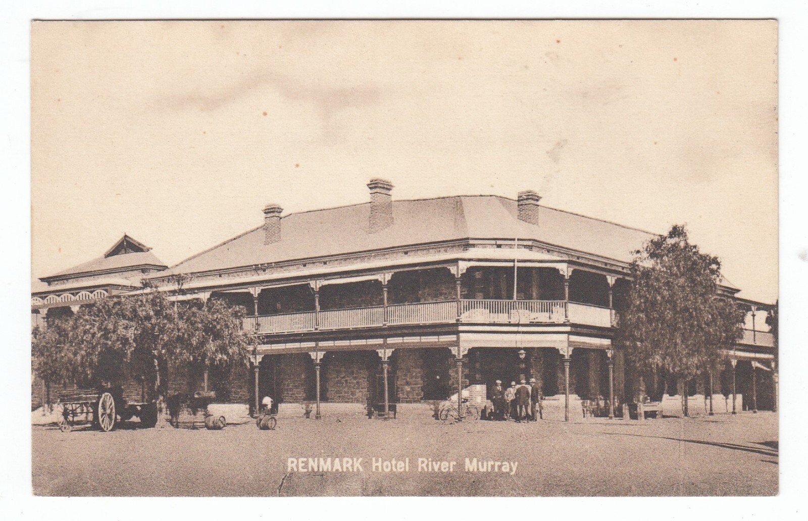 Original Renmark Hotel OLD POSTCARD South Australia c1910 | eBay
