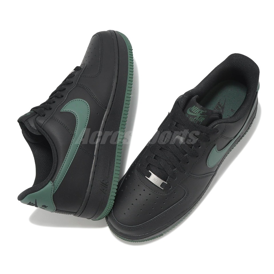 Nike Air Force 1 07 AF1 Black Vintage Green Men Unisex Casual Shoes ...
