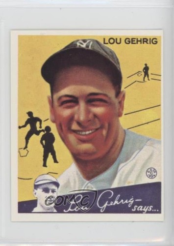 1985 Renata Galasso 1934 Goudey Big League Chewing Gum Reprints Lou ...