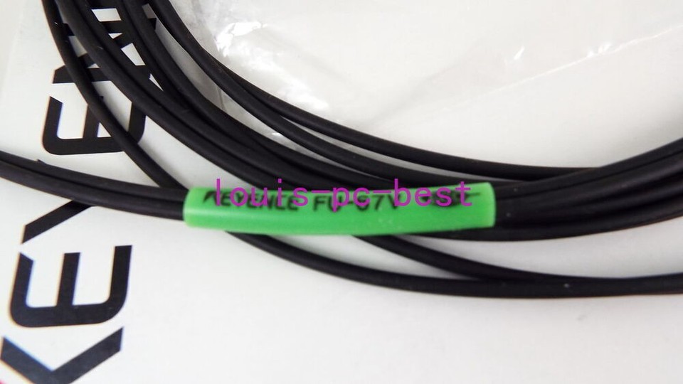 KEYENCE FU-67V Fiber Optic Sensor FU67V Fiber AMPLIFIER SENSOR CABLE ...