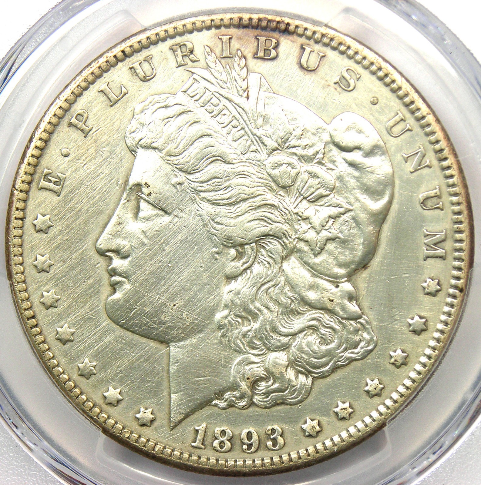 1893-CC Morgan Silver Dollar $1 Carson City Coin - Certified PCGS XF ...