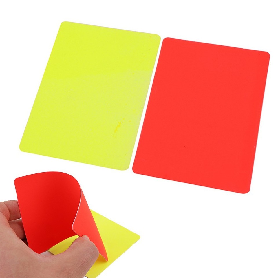 High Quality Yellow Cards Card Cards Bendable Easy To Store Lightweight ...