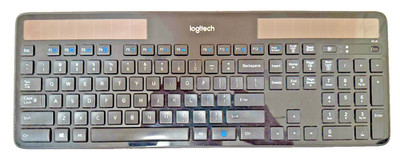 Logitech K750 Wireless Solar Keyboard - FOR PARTS / NOT WORKING - WITH ...