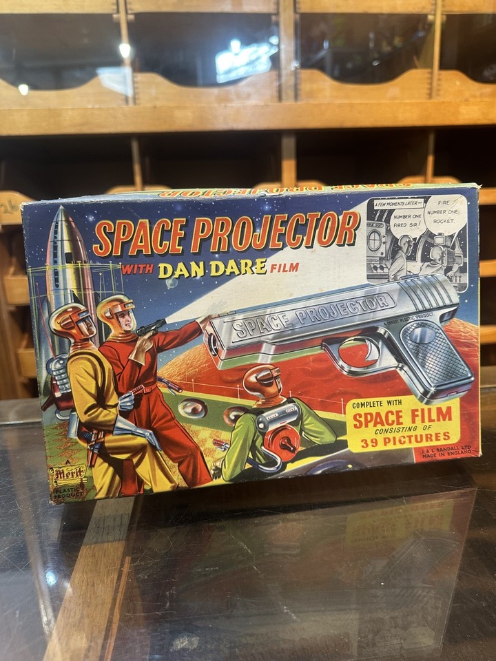 Dan Dare Space Projector RARE Eagle Toy c1960s STUNNING Box - Missing ...