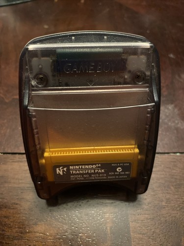 Nintendo 64 Transfer Pak Controller - Gray 45496860219| eBay