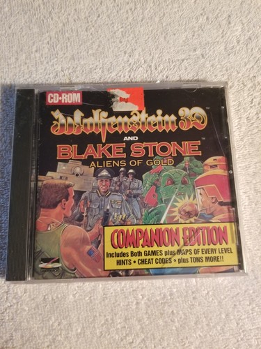 SEALED Wolfenstein 3D & Blake Stone Aliens of Gold PC Companion Edition ...