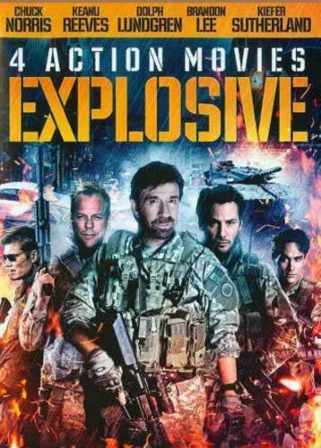 4 Explosive Action Movies (DVD) for sale online | eBay