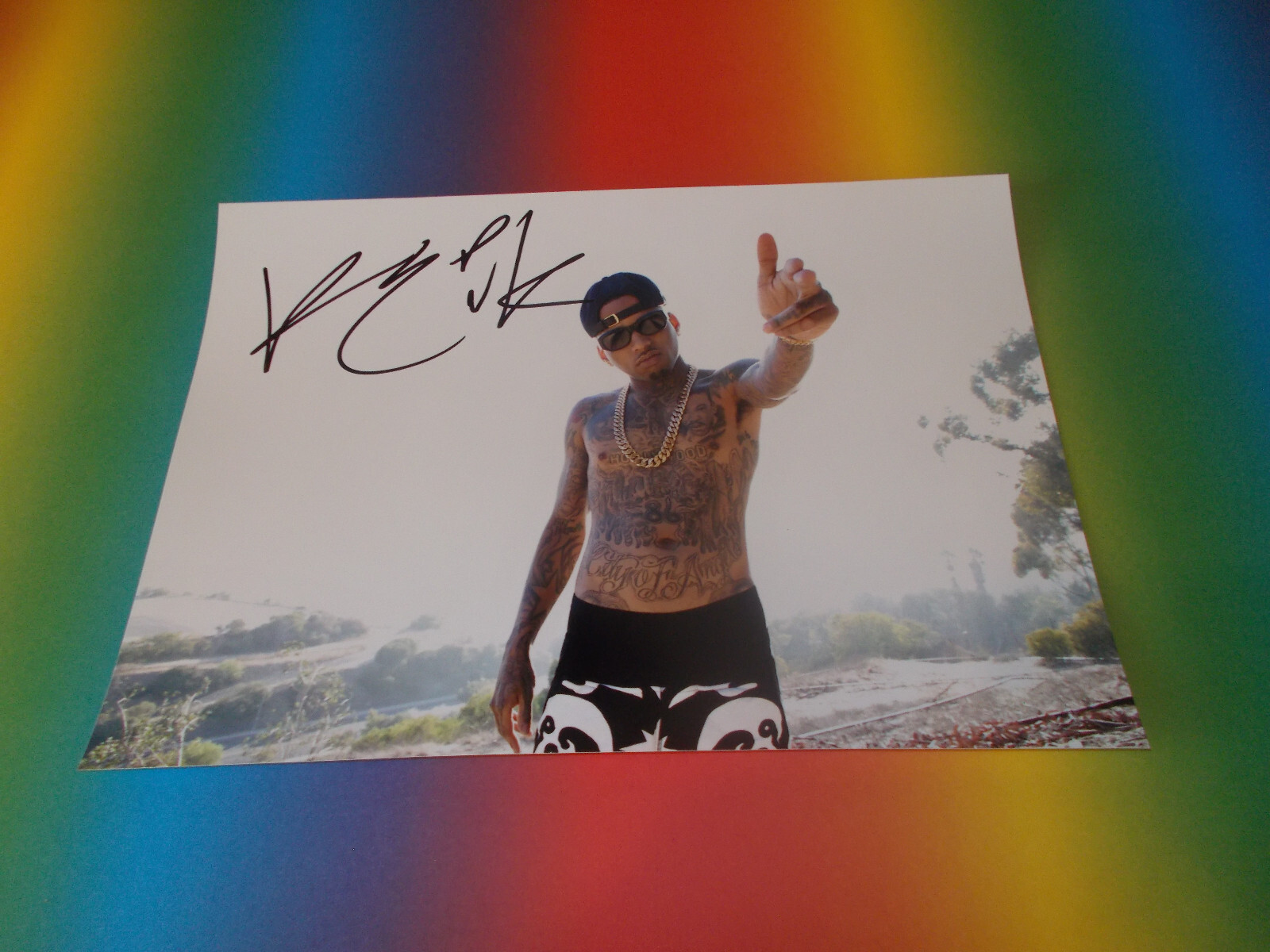 Kid Ink US Rapper signed signiert autograph Autogramm auf 20x28 Foto in ...