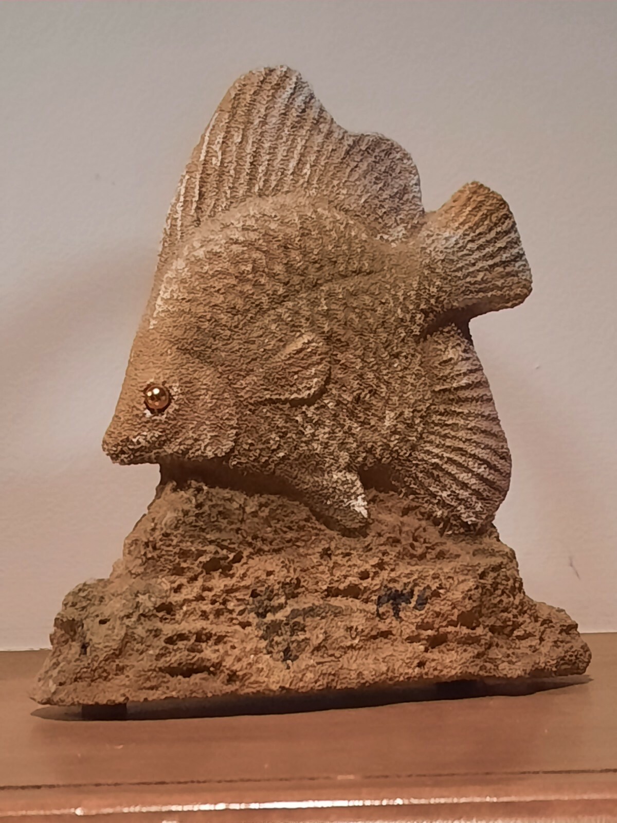 HAND CRAFTED TROPICAL FISH SAND SCULPTURE! | eBay