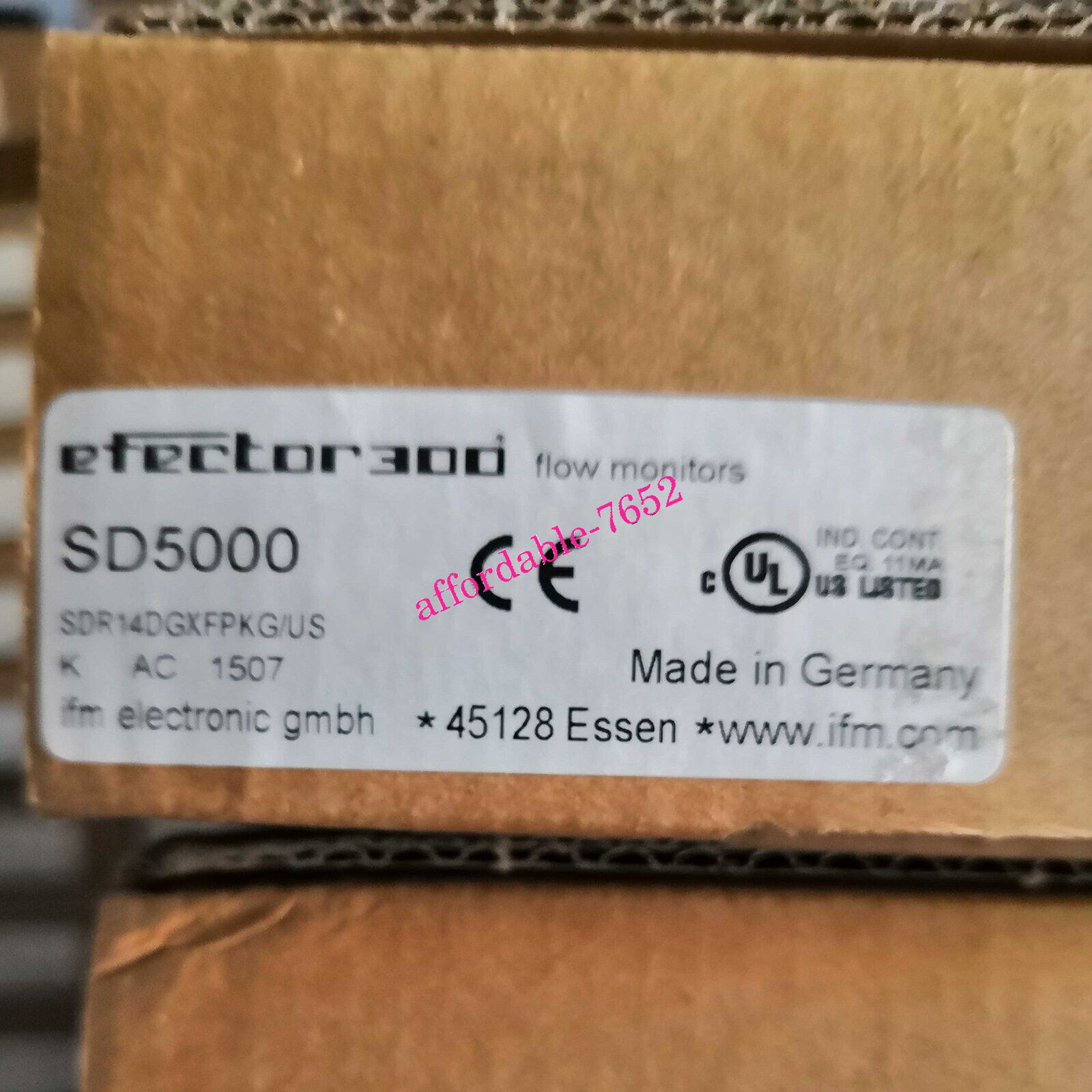 SD5000 New For IFM flow monitors In Box Free Shipping DHL or FedEx | eBay