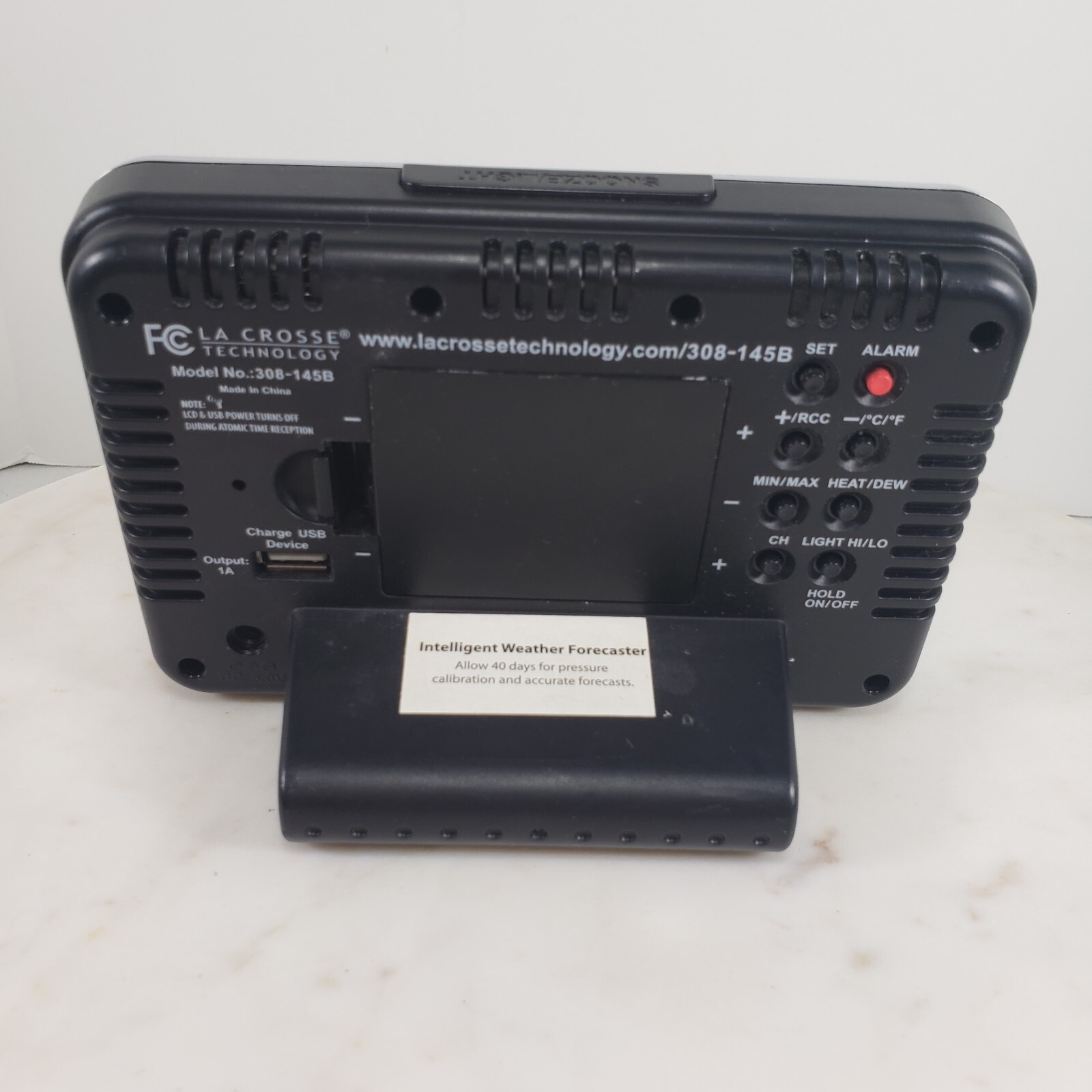 308-145B La Crosse Technology Wireless Color Weather Station no usb ...