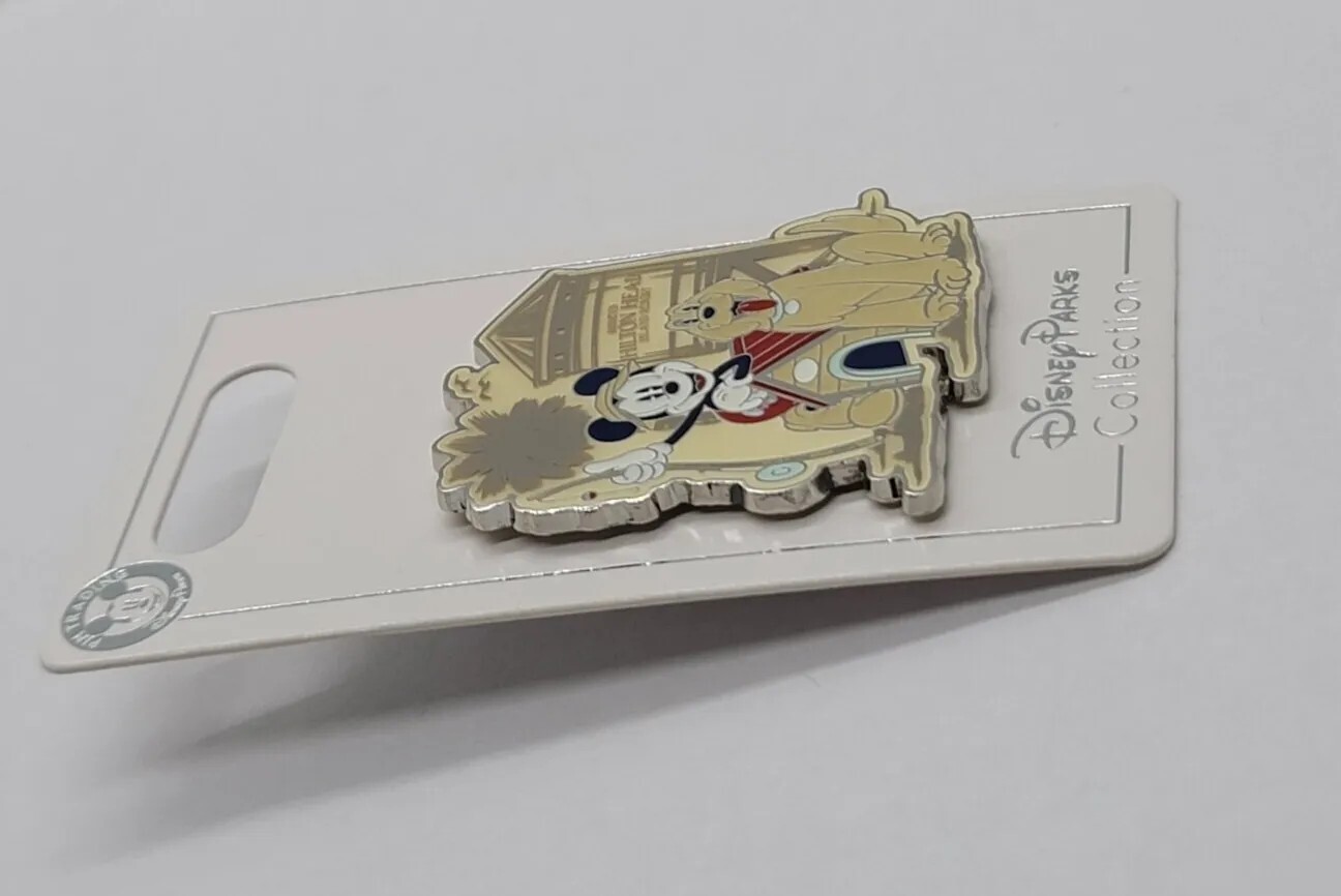Disney Parks Pin 2021 OE Hilton Head Island Resort Mickey Mouse & Shadow New | eBay