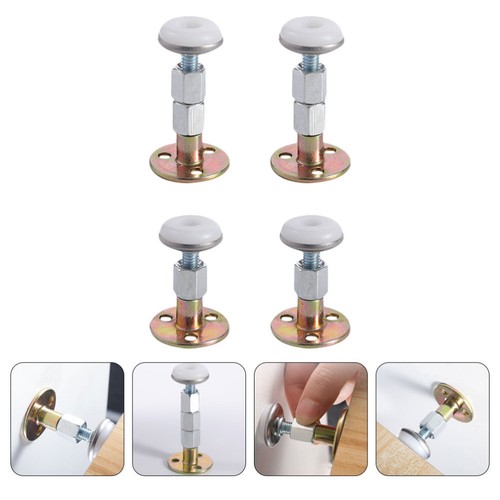 4 Pcs Anti-shake Bed Frame Tool Adjustable Fixer Baby Bedside Fixator ...