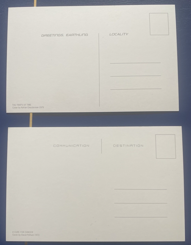 A9 Two High Quality Postcards Ideal for framing Science Fiction Michael ...