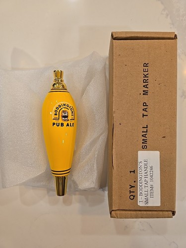 New In Box Boddingtons Pub Ale England 7" Draft Beer Tap Handle Tapper ...