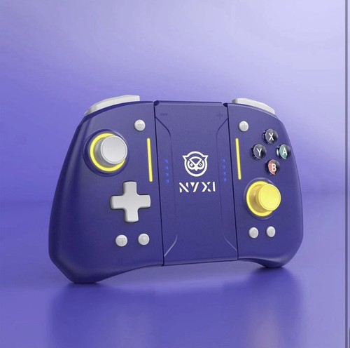 NYXI Hyperion Purple Wireless Joy-pad Controller Nintendo Switch Pro OLED Macro | eBay