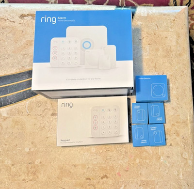 NEW SEALED Ring Alarm 14 Piece Kit 2nd Generation Home Security System ...
