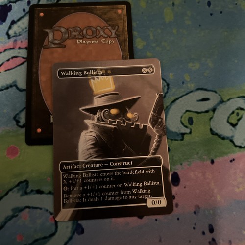 Walking Ballista Full Art Foil Mtg Play Test Card | eBay