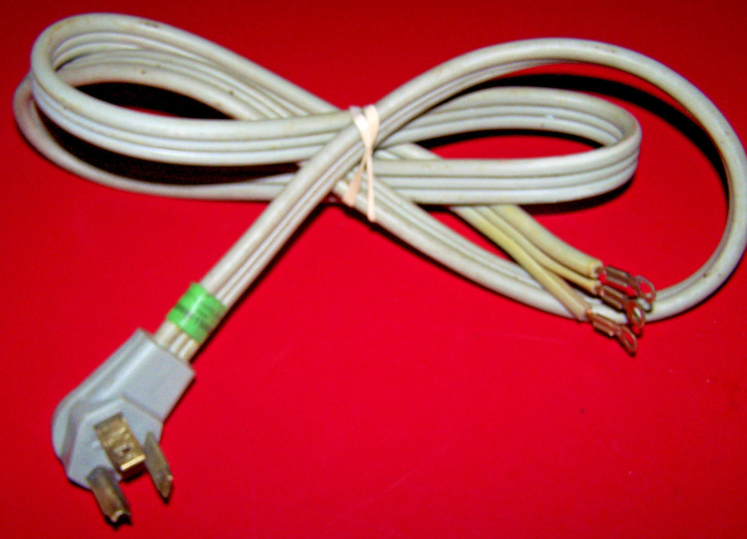 UNIVERSAL ELECTRIC DRYER POWER CORD - TJ5654 - WX09X10002 - 6' - VGUC ...